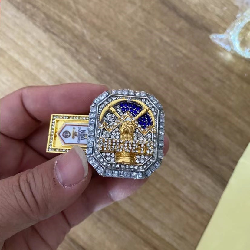 Best Selling 2023 Denver Nuggets Championship Ring Replica – 4 Fan Shop