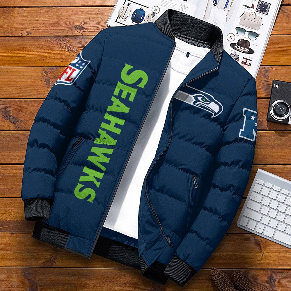 20% OFF Best Seattle Seahawks Puffer Jacket Energy - Size S-5XL – 4 Fan ...
