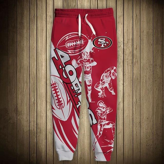 20% OFF Men's San Francisco 49ers Sweatpants Printed 3D – 4 Fan Shop